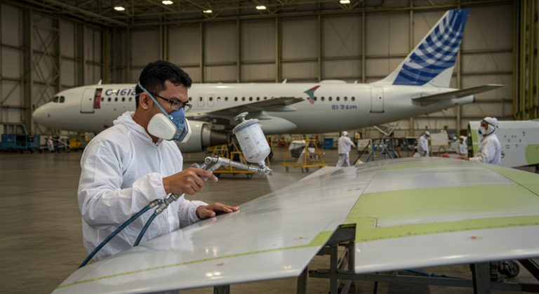 Aircraft Component Painting – SIR Ventures Sdn Bhd